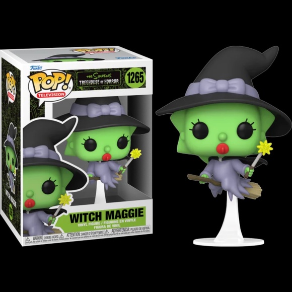 Funko | Toys | Funko Simpsons Treehouse Of Horror Witch Maggie | Poshmark